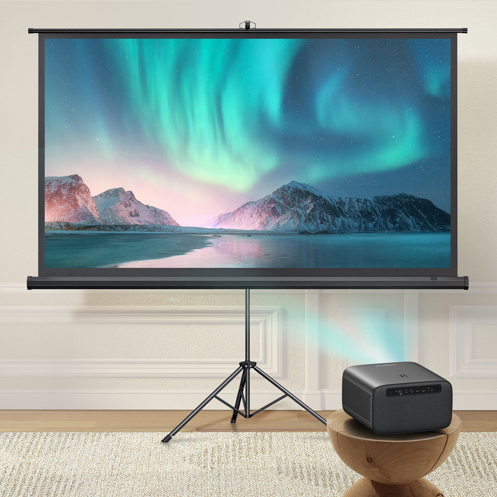Paris Rhône SP005 True 4K Ultra HD Projector, 600 ANSI Lumens, 12w*2 3